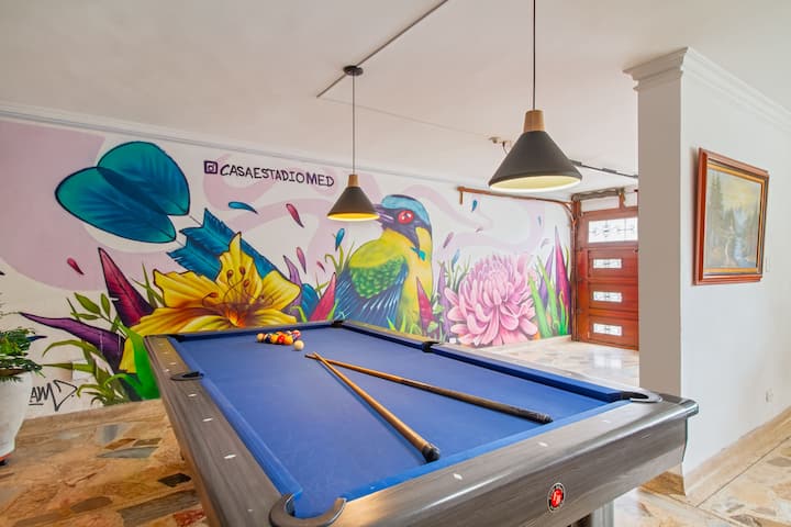 Casa Amplia, Jacuzzi/billar, Ideal Grupos Grandes - Medellín