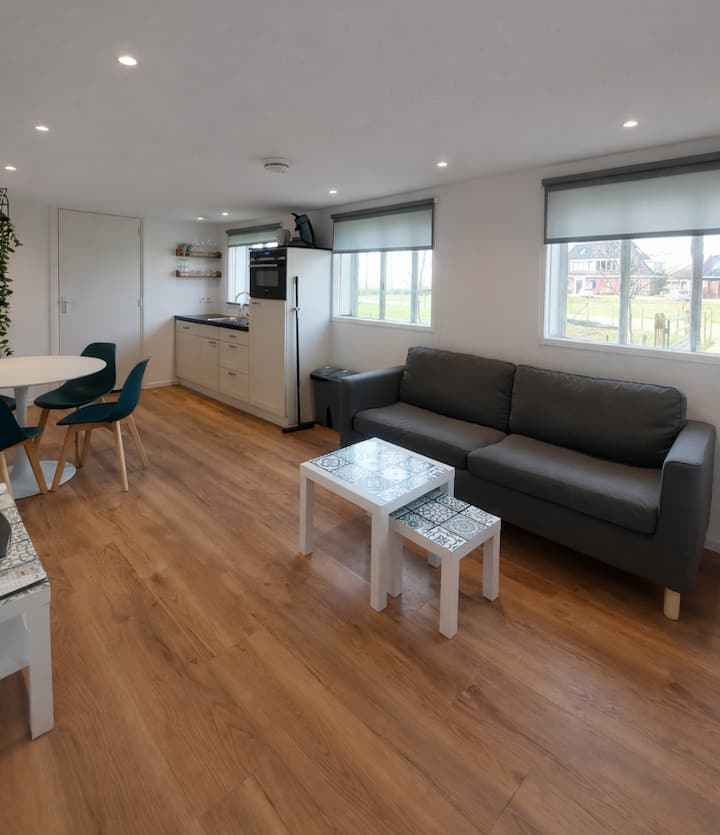 4 Guests | 2 Br  | Terrace | Near Amsterdam - Purmerend