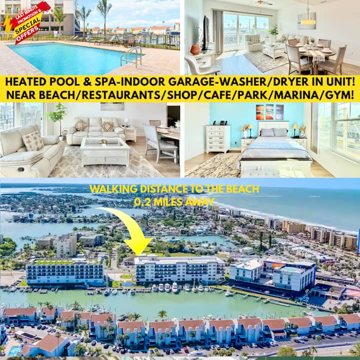 Brand New Condo-heated Pool&spa-walk To Beach/shop - Madeira Beach, FL