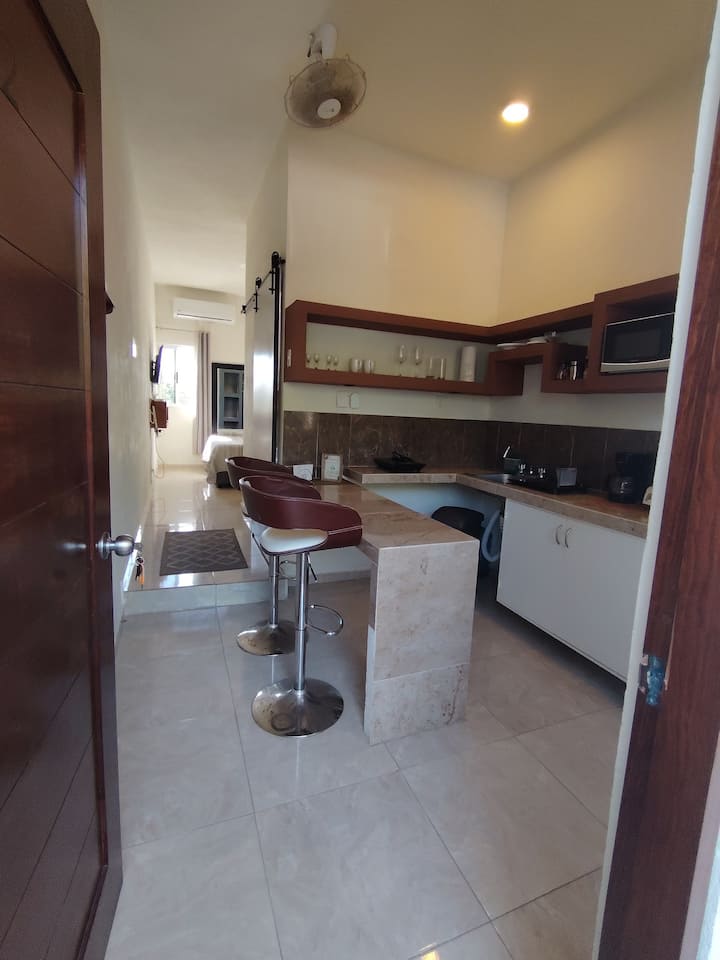 Moderno Estudio Tucan Quetzal 1min De Plazasoutlet - Cancún