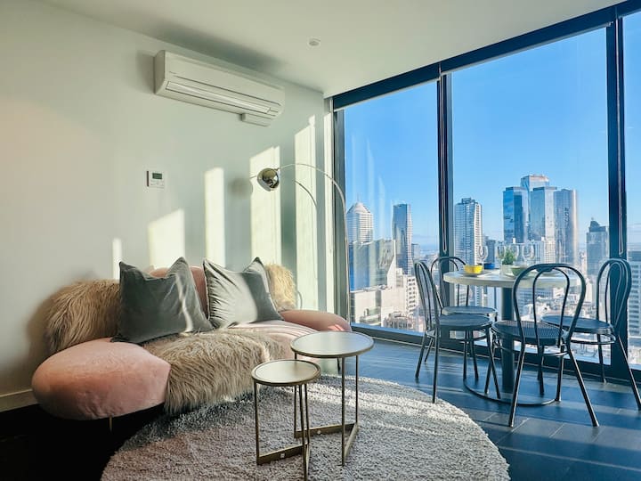 City View Level 46th @Heart Cbd+ Free Park - Melbourne