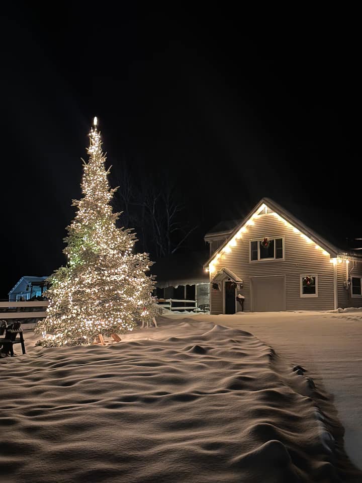 Peaceful Winter Retreat: Private Horse Farm - New England