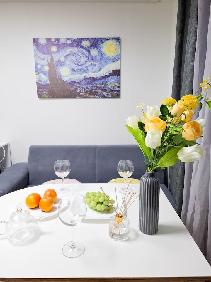 [301adistay]가산디지털단지/고척스카이돔/엘리베이터/신축3층2룸2배드/장박할인/3인 - 호계2동