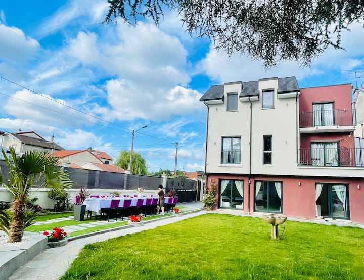 Paris Dream Villa 3’ Metro, 5ch, Clim+parking - Rosny-sous-Bois