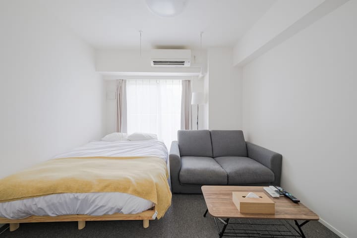 新宿エリア丨早稲田駅徒歩3分丨最大4名様丨設備充実の新築マンション丨wifi丨202 - Shinjuku City