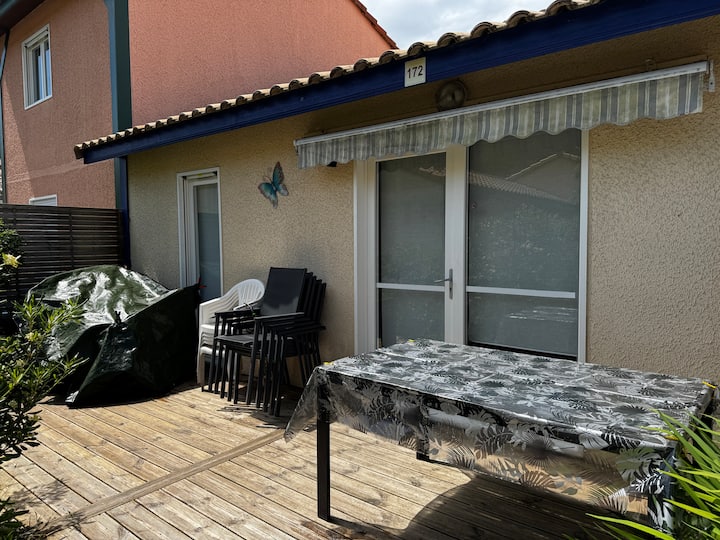 Pavillon + Vélos, Rés Piscine - Lac/océan + Wifi - Soustons