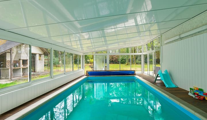 Maison Dans Les Bois-jacuzzi-piscine Intérieur - Loire-Atlantique