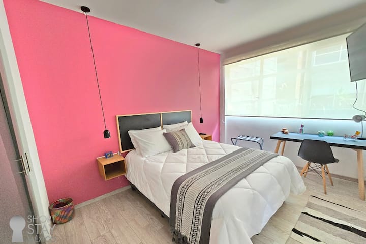 Central Apt In The Vibrant Roma Neighborhood - Mexico City