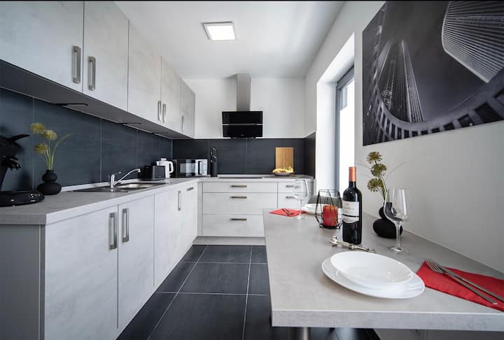 Blauer Stein 7a Wh03 - Apartment 2 Sz, 5 Betten - Bergheim, Germany