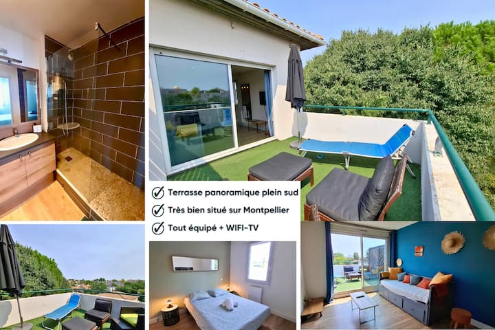 Terrasse De La Pompignane - T2 Lumineux Plein Sud - Montpellier