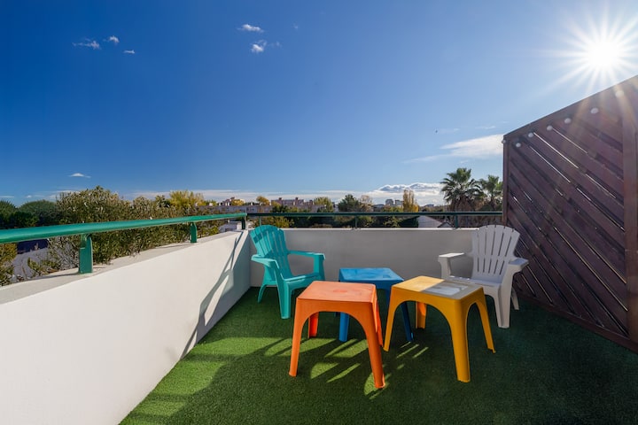 Terrasse De La Pompignane - T2 Lumineux Plein Sud - Montpellier