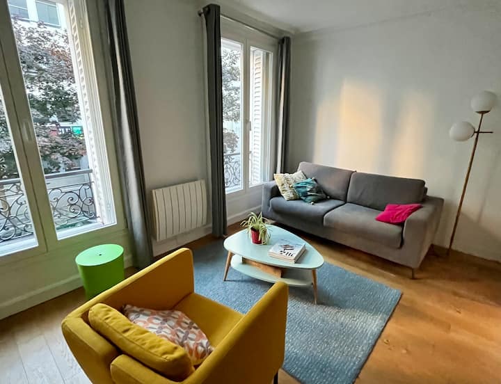 Charm And Garden View, In The Center Of Paris, Near Montparnasse - Paris