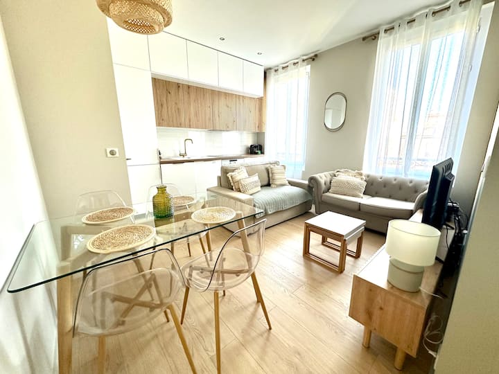 Centre Juan Les Pins 150m Plages - Antibes