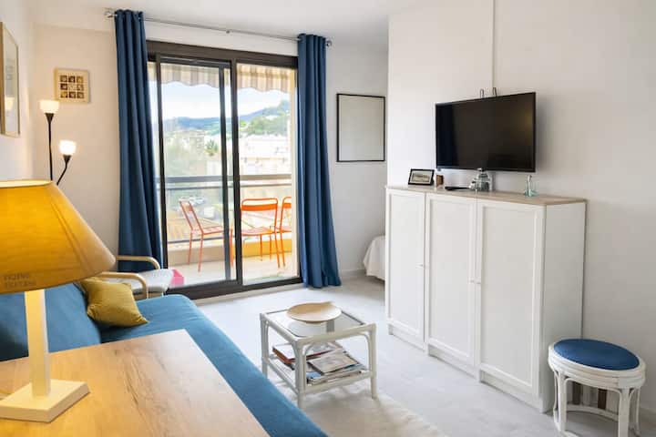 2 Chambres, 4 Pers, Plage à 2mn, Hyper Centre - Le Lavandou