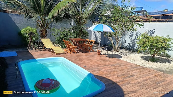 Casa No Centro , Ar-condicionado E Piscina - Prado, Brazil