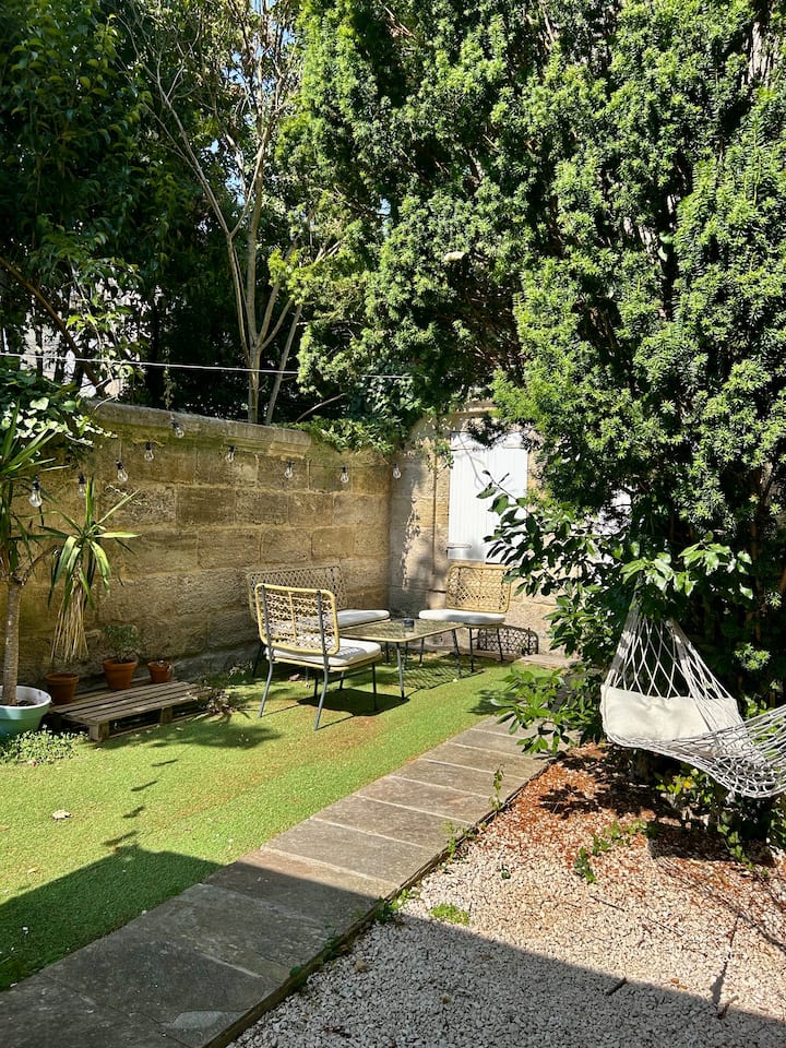 Charmant Appartement Avec Jardin - Hypercentre - Bordeaux
