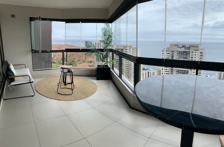 Moderno Depto Con Vista Al Mar! - Concón