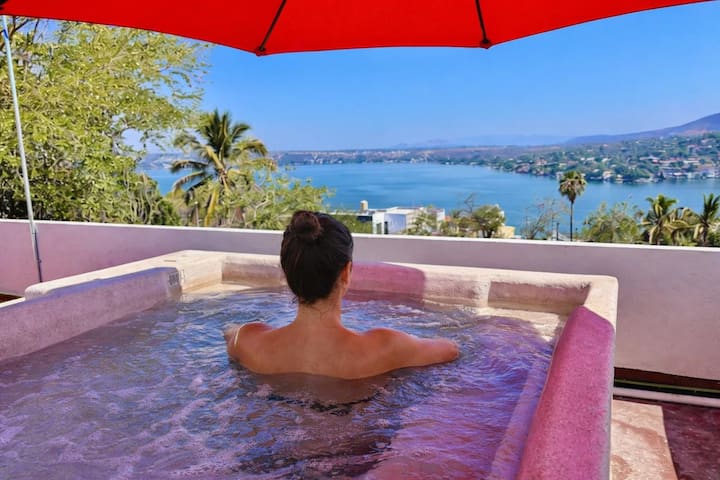 Casa Familiar Con Alberca Y Jardín + Pet Friendly - Tequesquitengo