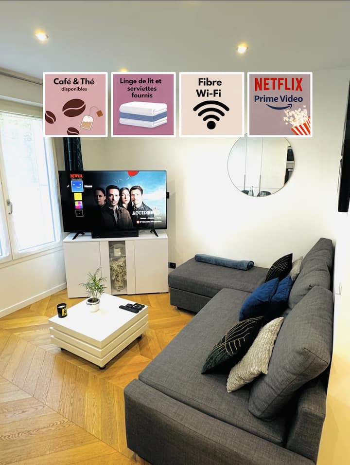 Proche La Défense, Confort & Style - Suresnes