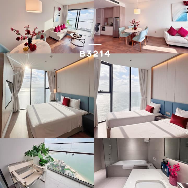 Panoramicbayview Newyeardecor 2br&balcony 75m² Apt - Chine