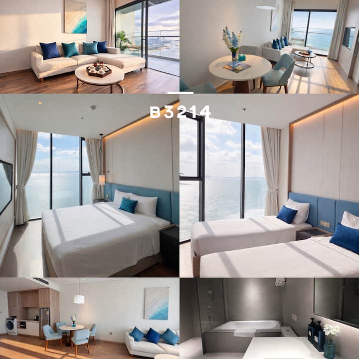 Panoramic Bayview Fireworksview 2br2ba 75m2 Suite - China