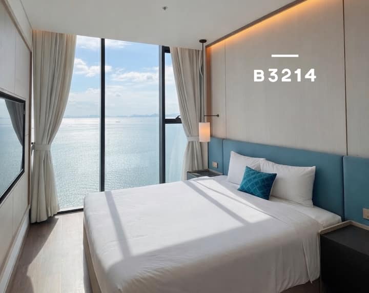 2minstothebeach Panoramicseaview 75m2 2br|2ba Apt - China