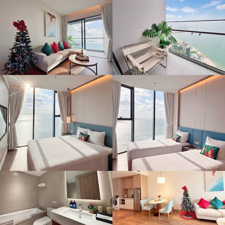 Weekly40%off Halongbayview 2br2wc Balcony 75m² Apt - China