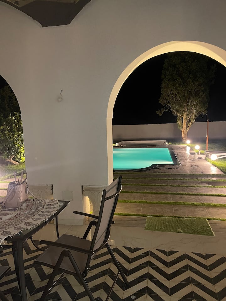 Villa Avec Piscine Privée Sans Vis à Vis - Tunisie