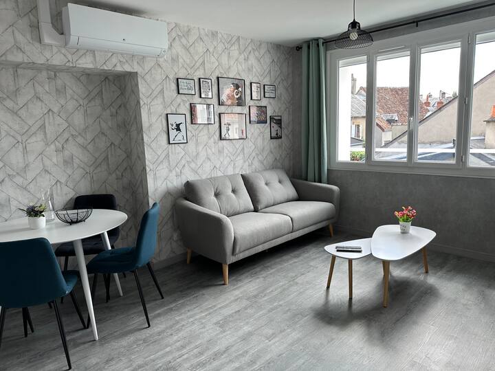 Le Saint Christophe - 1 Chambre - Wifi Gratuit - Châteauroux