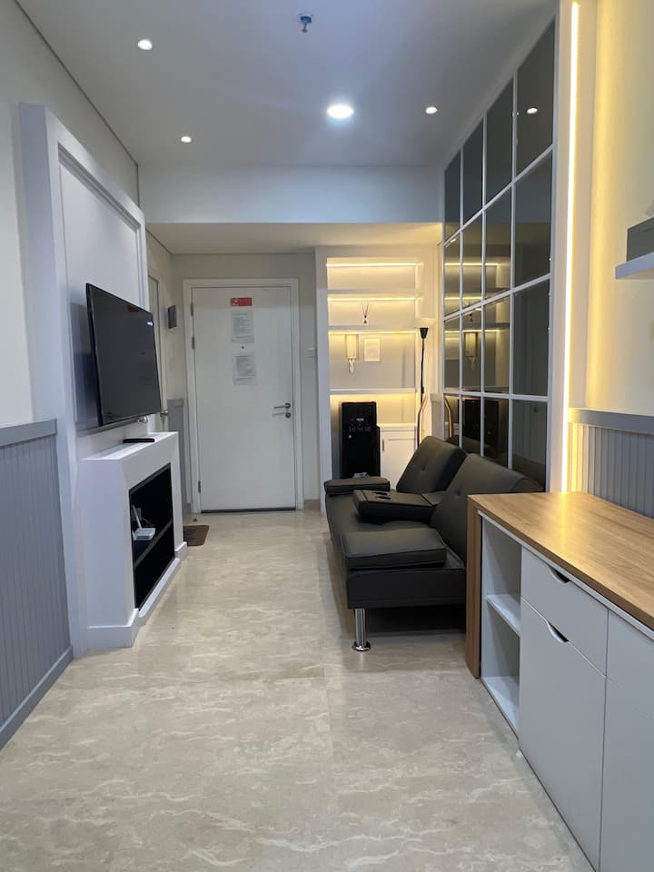 (Homey)apartemen Podomoro Lincoln Delipark Lt21 - Medan