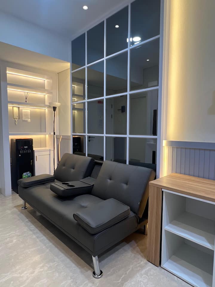 (Homey)apartemen Podomoro Lincoln Delipark Lt21 - Medan