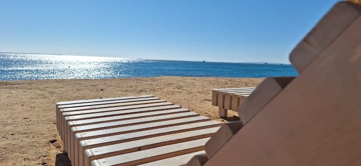 Cozy Studio With Private Beach - Ai Cập