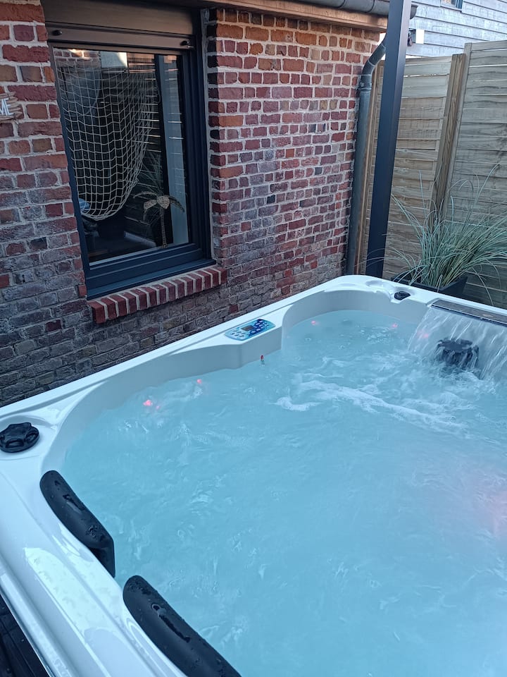 Studio Cocooning Avec Spa, "à La Plage". - Bailleul