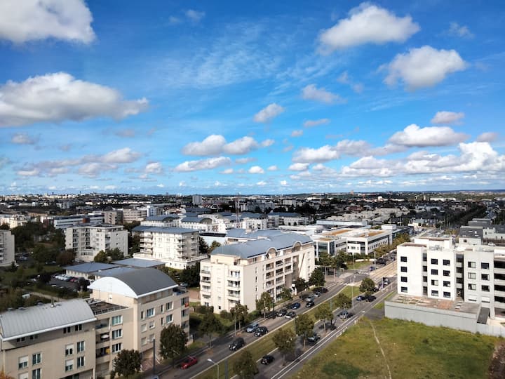 Studio Cosy Caen - Wifi Rapide - Parking Facile - Ifs