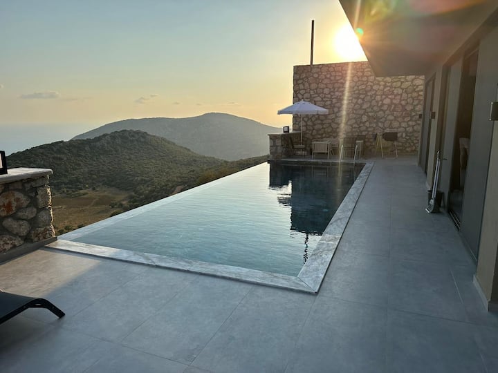 Villa Aslan  Eşsiz Manzaralı Süperlüx - Kalkan