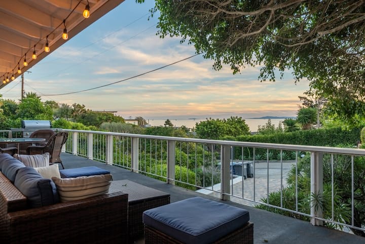 Summerland Oasis - Ocean Views, Bbq, Hot Tub - Carpinteria, CA