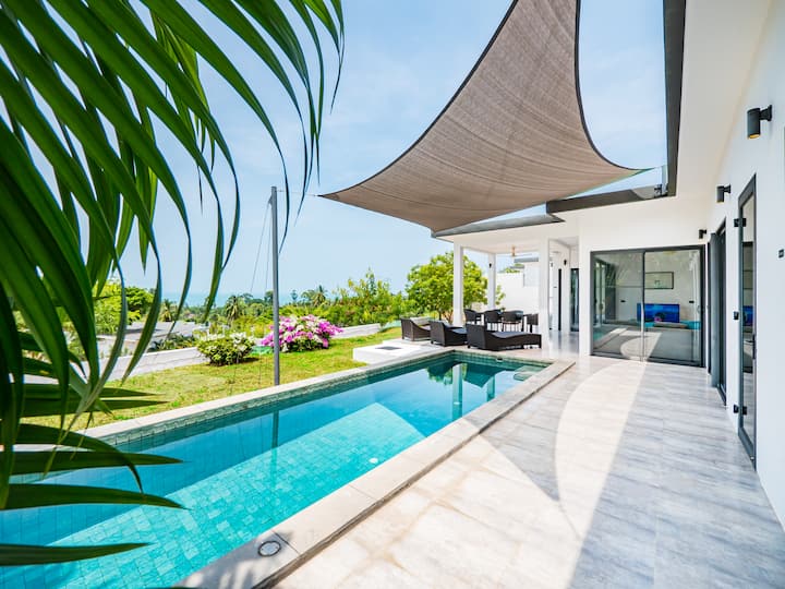 Sunrisevillac3 3bdr Seaview+poolchawengnoi Samui - Koh Samui