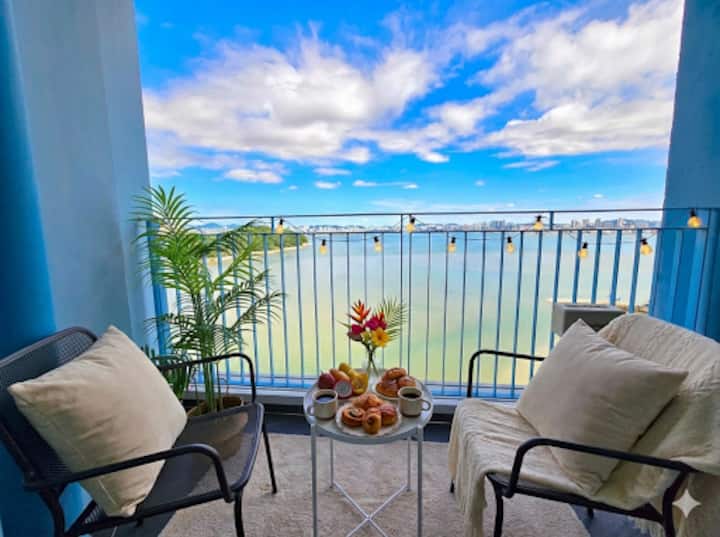 《오션뷰》개인 야외테라스_이벤트 체크아웃12시_침구청결관리_핫플상권_인천공항 19분 - 南韓