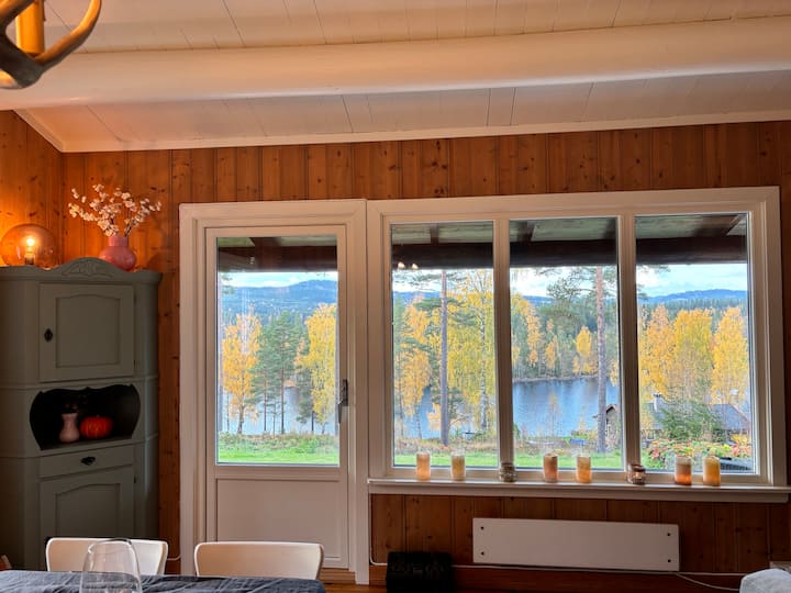 Hytte På Finnskogen Ved  Innsjø Og Turterreng - Norway