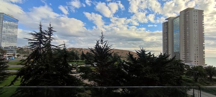 Cómodo Depto Con Espectacular Vista A Las Dunas - Concón