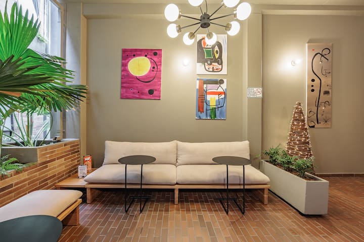 Laureles| Apartaestudio King Bed|caminable|cocina - Medellín