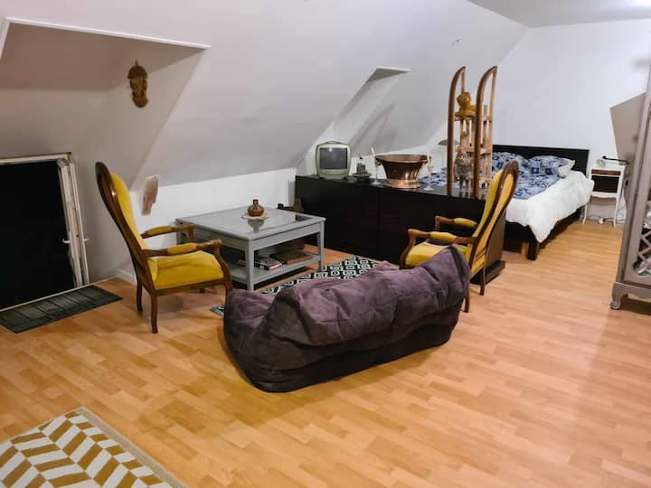 Loft Dans Une Ancienne Grange. - Cantal