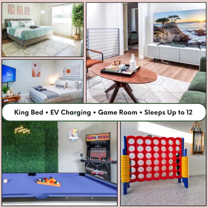 Disneyland 3br Deluxe Unit Near Beach + Games & Ev - Huntington Beach, CA