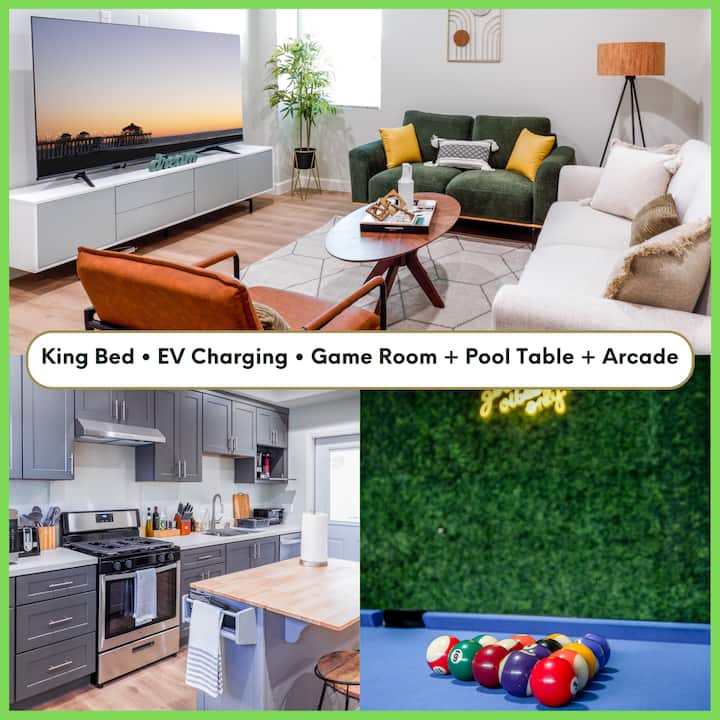 Cozy Luxe Villa Near Disney: King Beds + Game Room - Garden Grove, CA