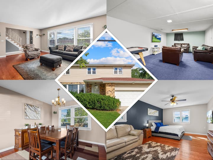 2-car Garage Access | Cal King Bed | Fenced Yard - Arlington Heights, IL