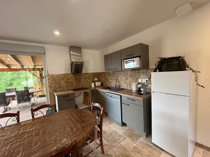 Chalet L'oustalet: Spa Privatif - Lot-et-Garonne