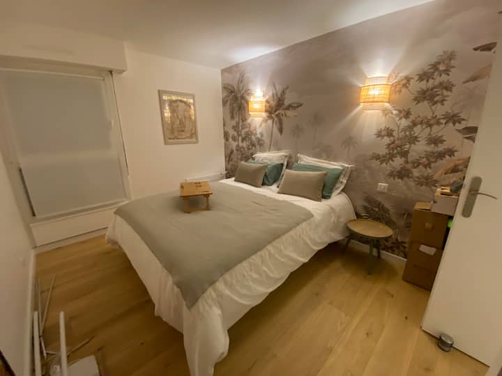 Chambre Confortable Avec Bureau - 阿訥西