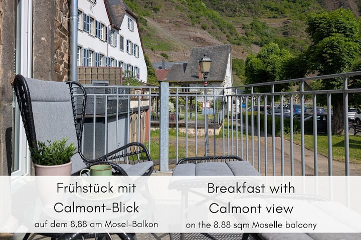 Charme & Mosel View · 8.88 Sqm Balcony At Calmont - Cochem