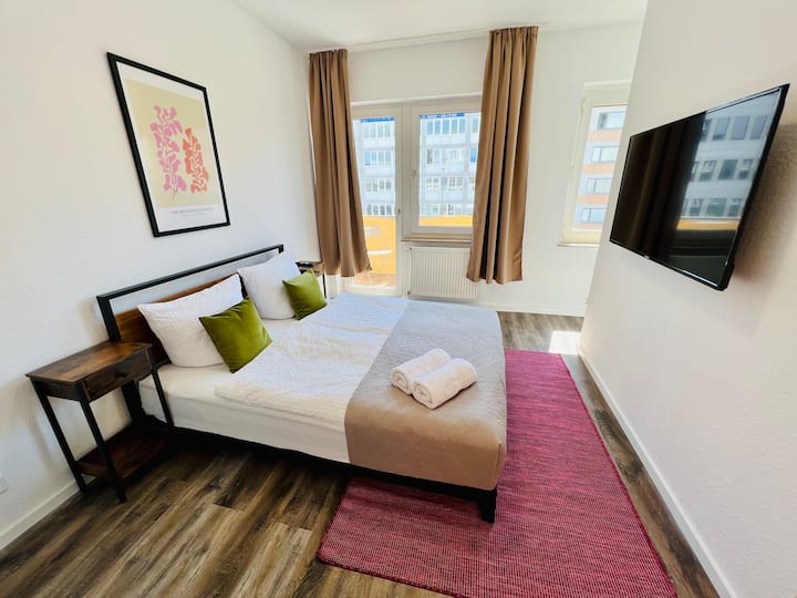 C#7 – Apartment Mit Balkon, Ideal Für Messegäste - Duisbourg