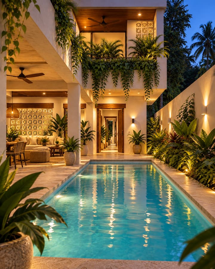 Wheelchair Accessible Villa Pool Walk To La Ropa - Zihuatanejo